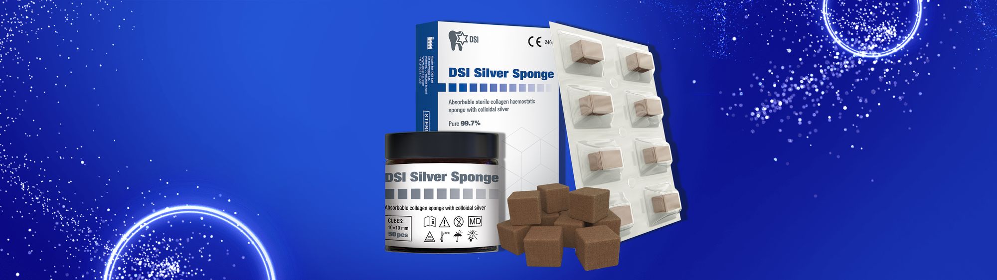 DSI Silver Sponge Colloidal Silver | DSI Dental Solutions