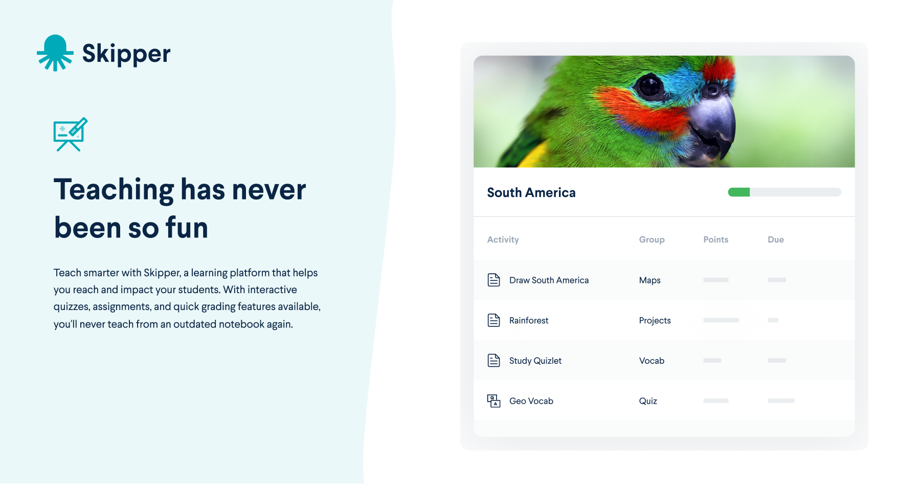 Skipper | The Interactive Learning Platform for Teachers and Homeschoolers