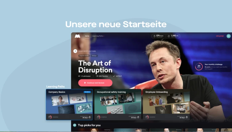 Masterplan Tutorials: Unsere neue Startseite