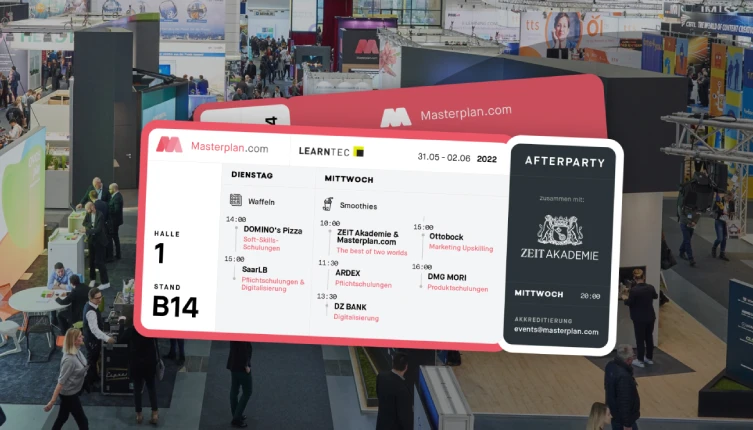 Masterplan @ LearnTec 2022: Programm & After-Party