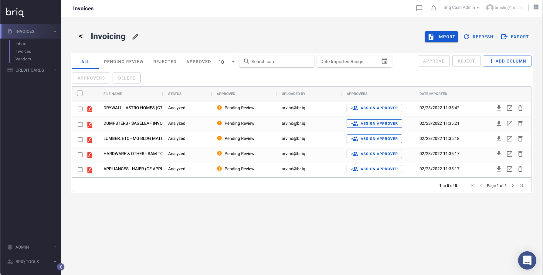 Introducing: Spend Management | Briq