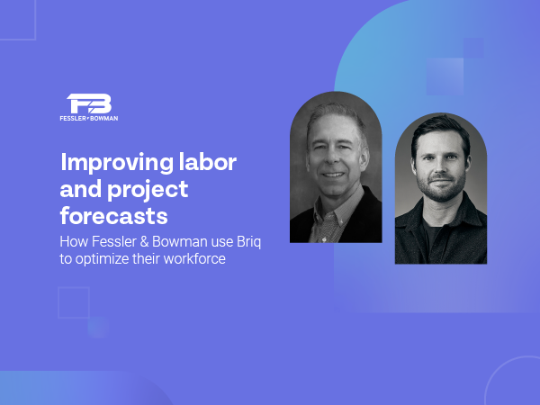 Improving labor and project forecasts