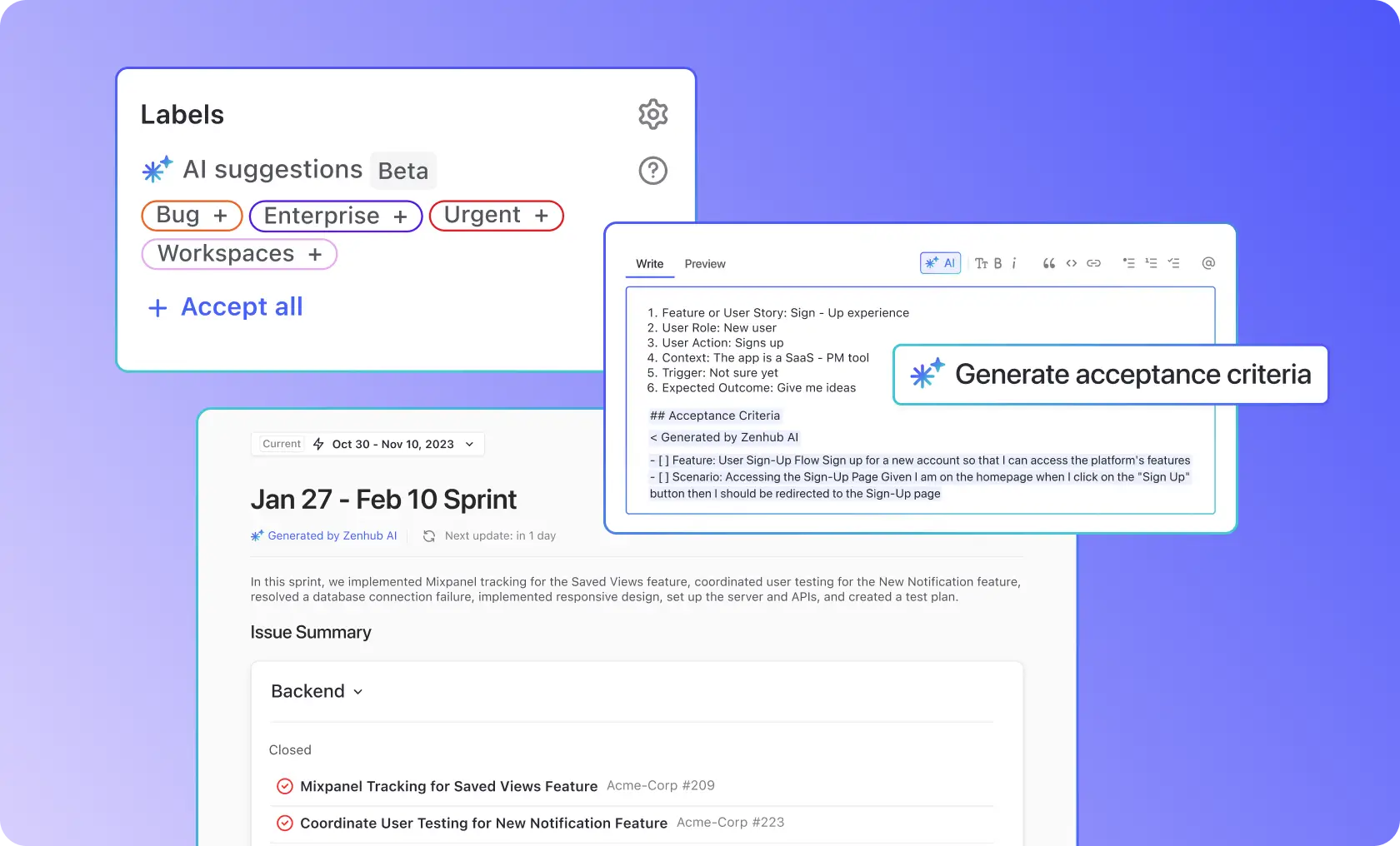 Zenhub - Agile Project Management for Software Teams