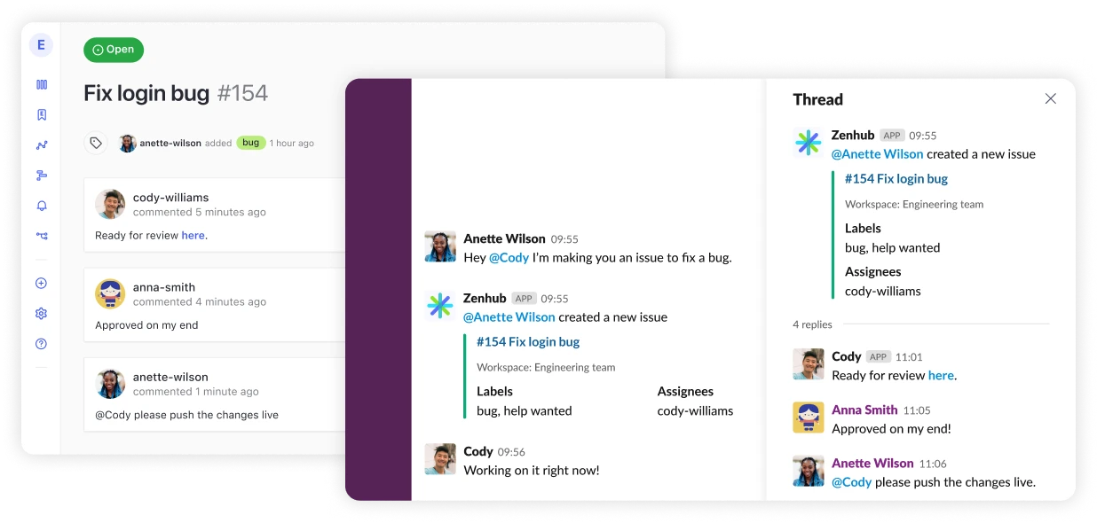 Zenhub for Slack