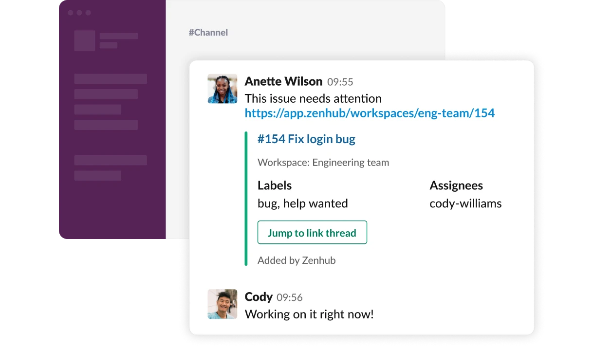 Zenhub for Slack