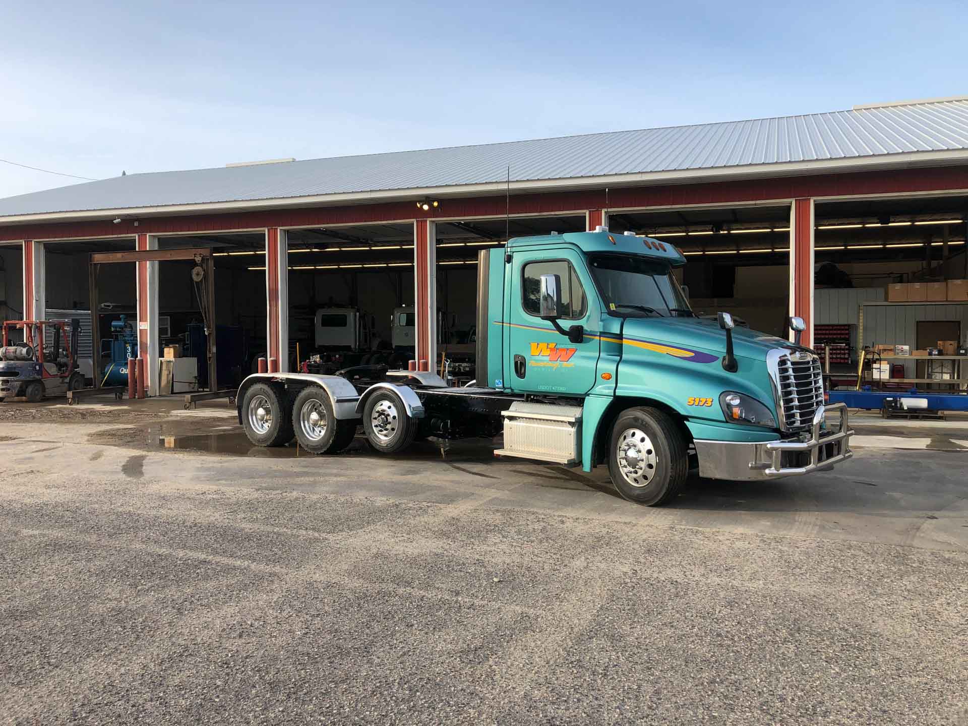 View Project: WW Trucking Stretch Frame and Pusher Axle