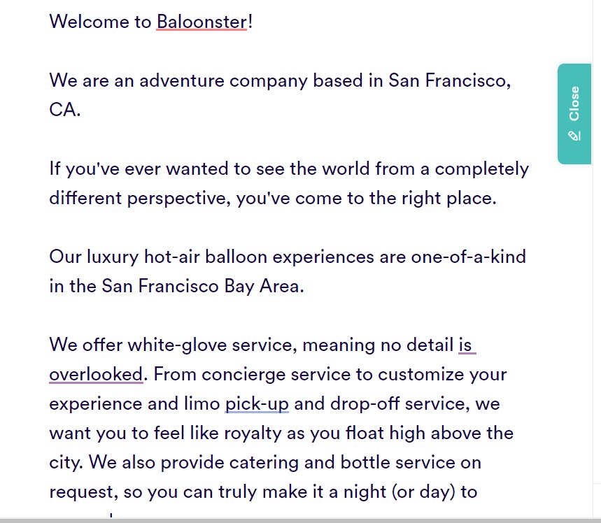 5 About Us page best practices (+ how to use an About Us generator ...