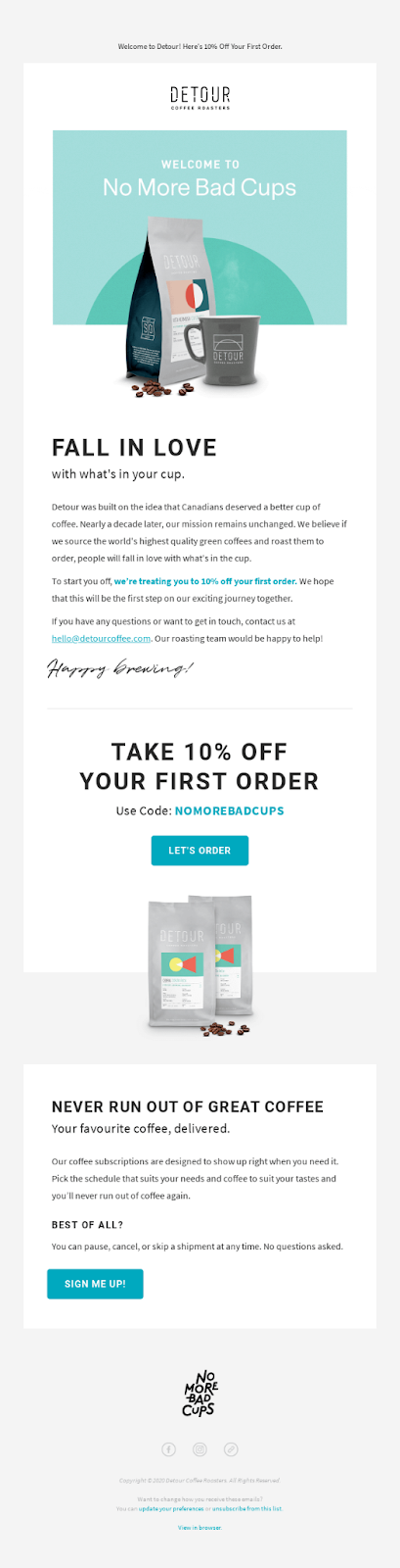 How to Write A Discount Offer Email | Copy.ai