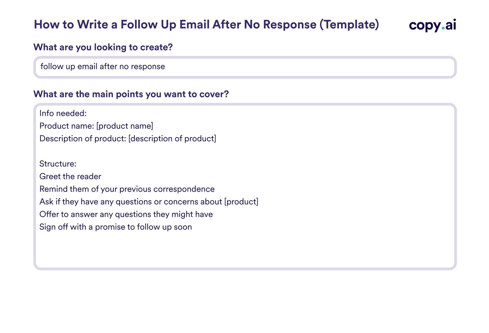 Follow Up Email After No Response Templates How To Write Examples