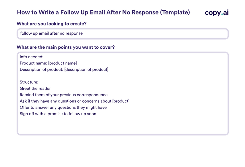 Follow Up Email After No Response Templates: How To Write & Examples