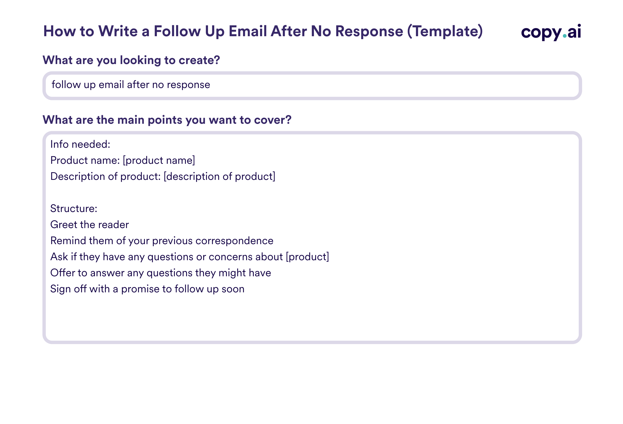 Follow Up Email After No Response Templates How To Write Examples