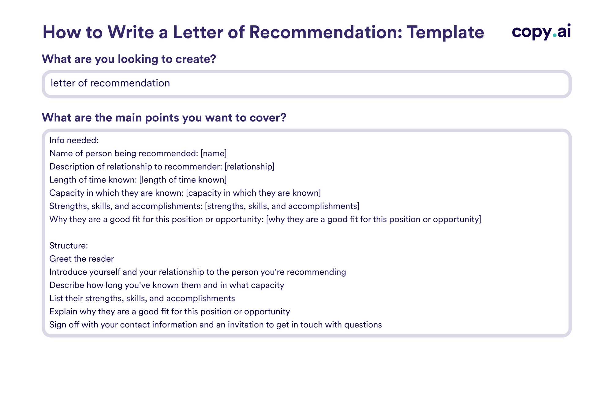 Letter Of Recommendation Templates: How To Write & Examples