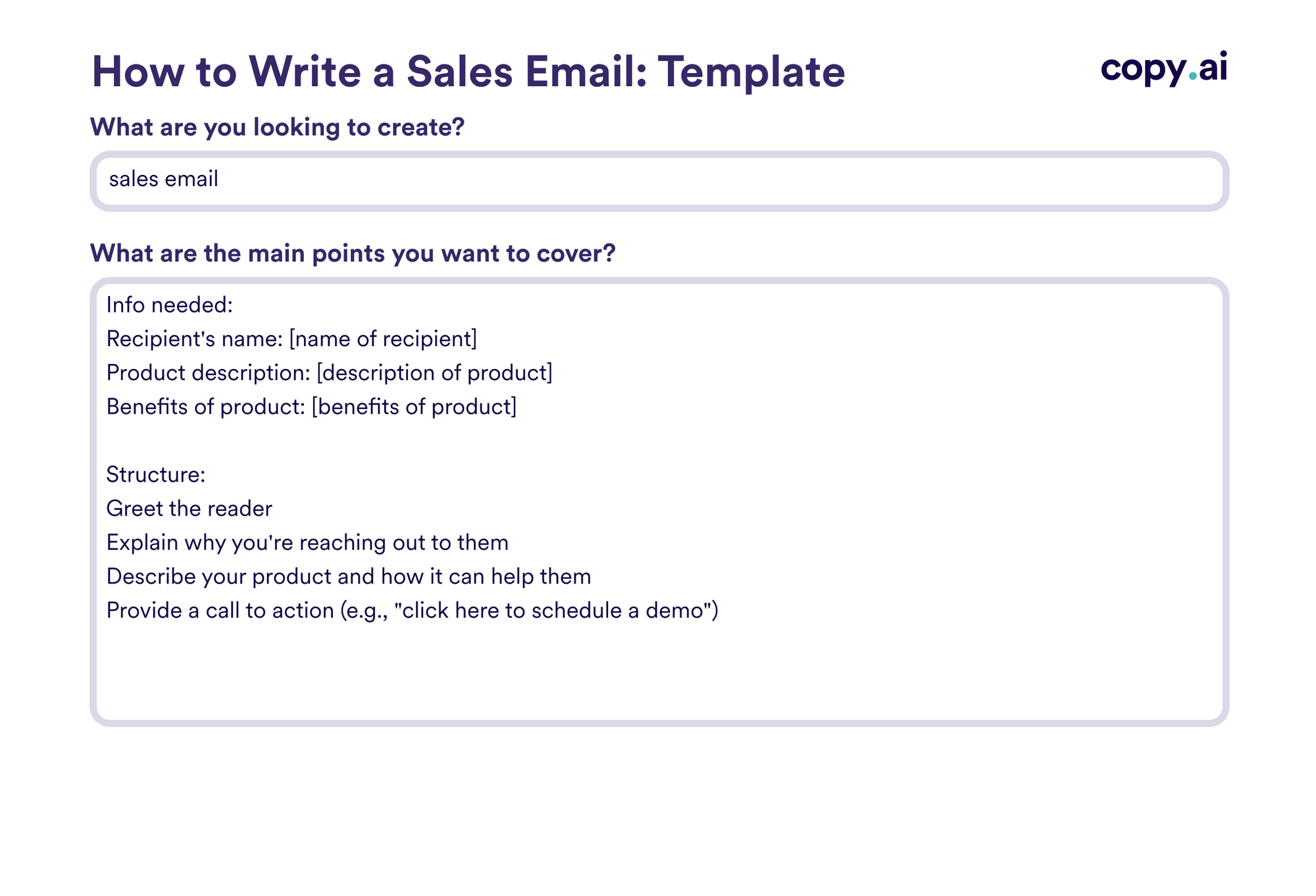 Sales Email Templates How To Write Examples