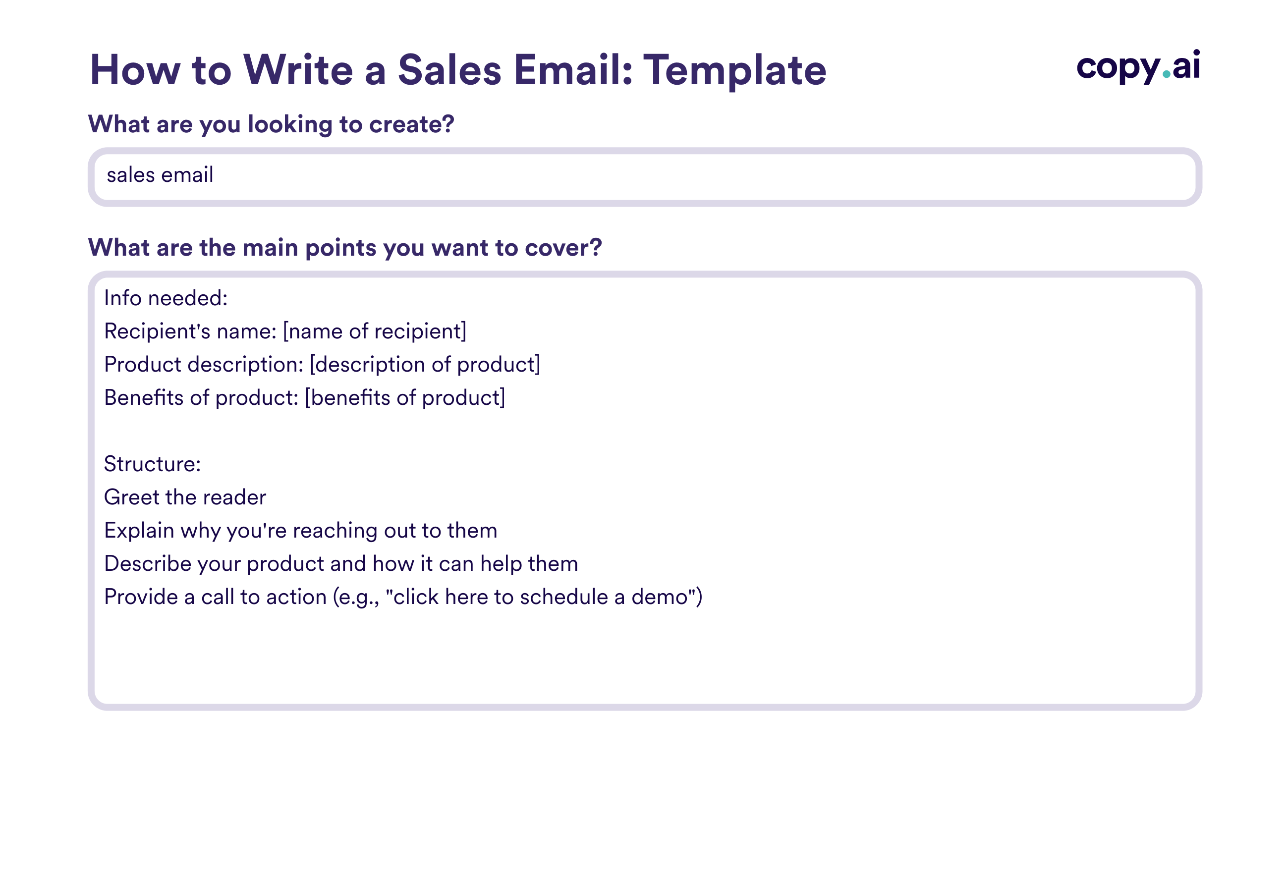 Sales Email Templates How To Write Examples