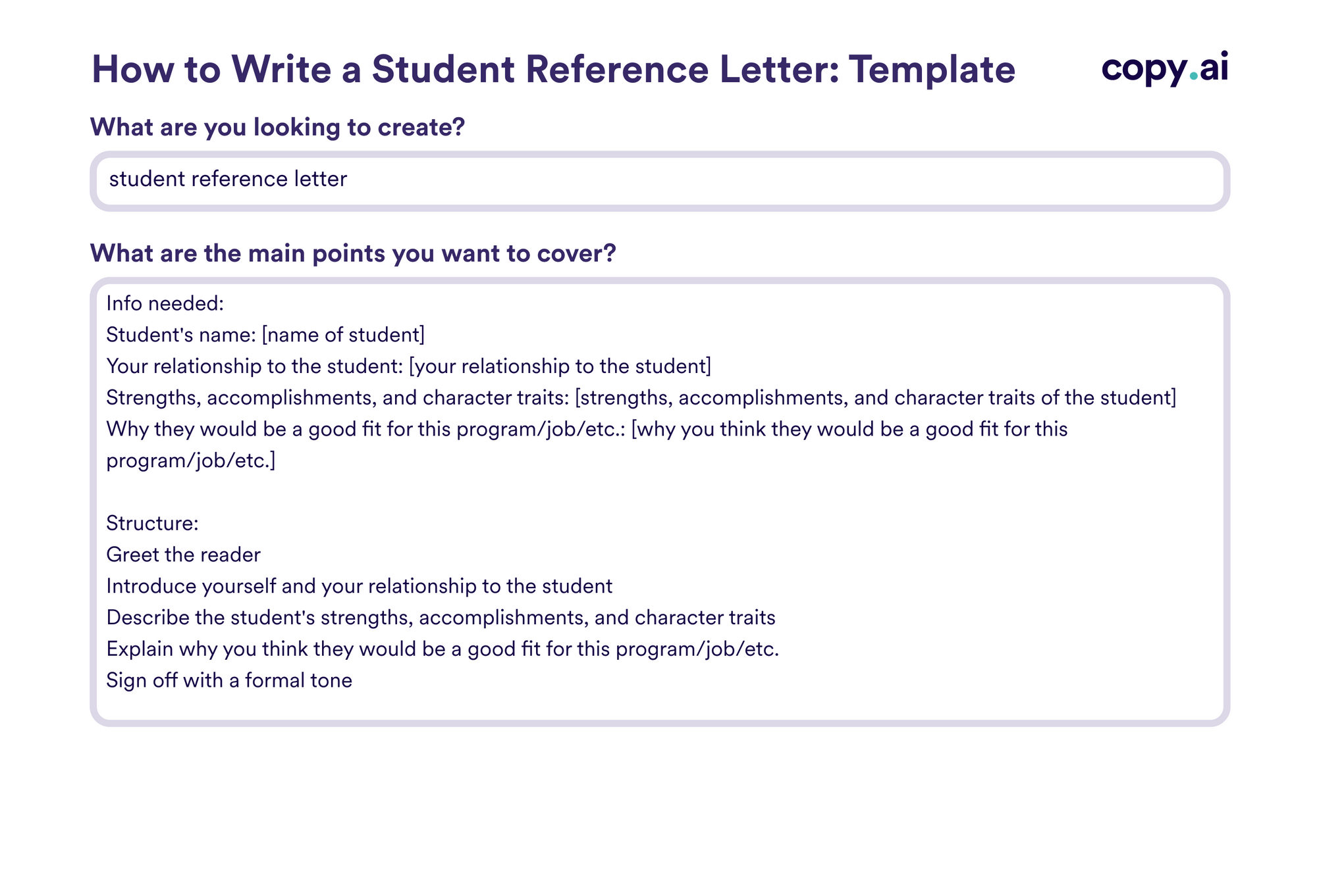 Student Reference Letter Templates: How To Write & Examples
