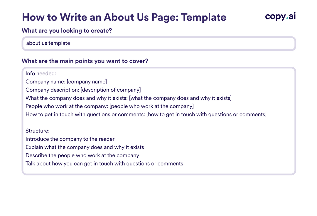 About Us Templates: How To Write & Examples