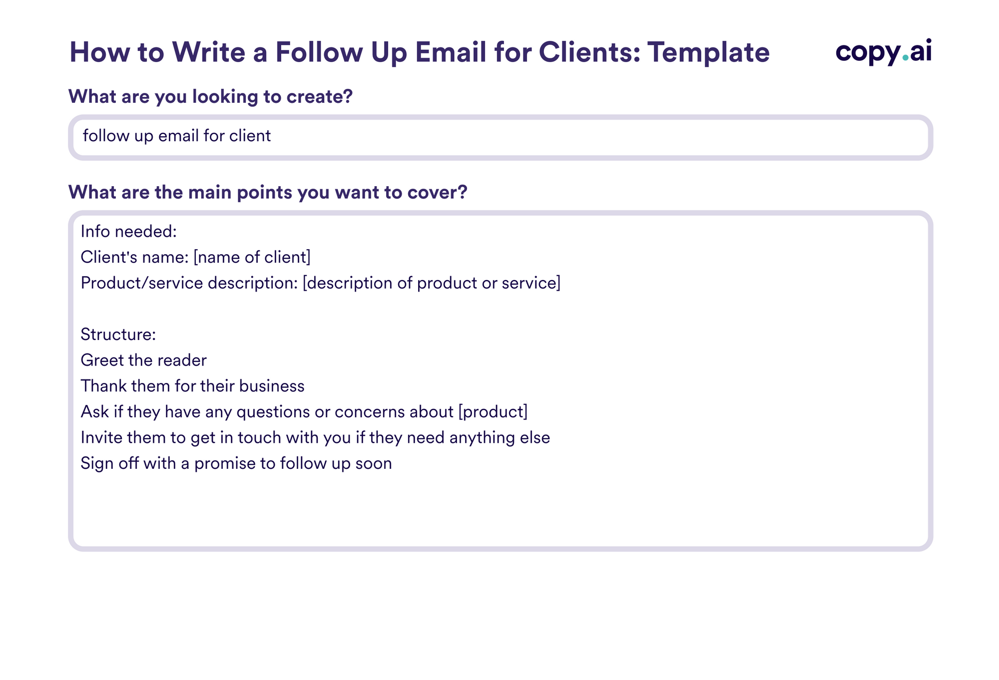 Follow Up Email For Client Templates: How To Write & Examples