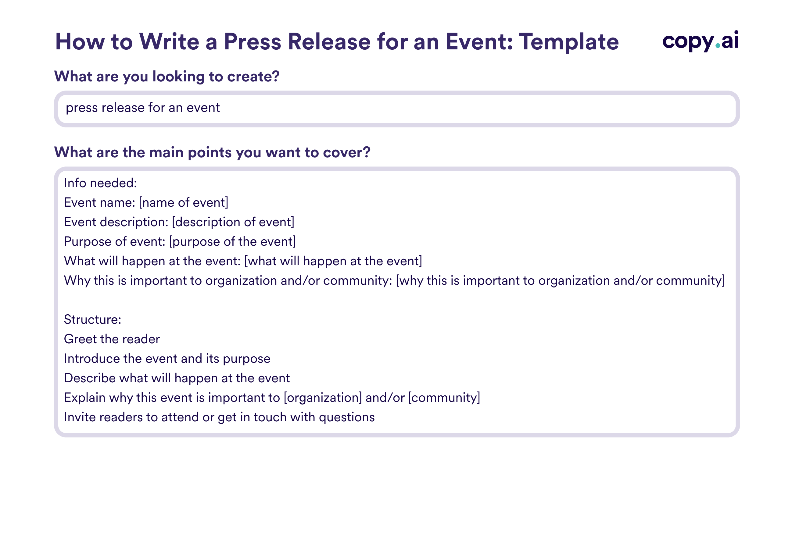 Google Press Releases