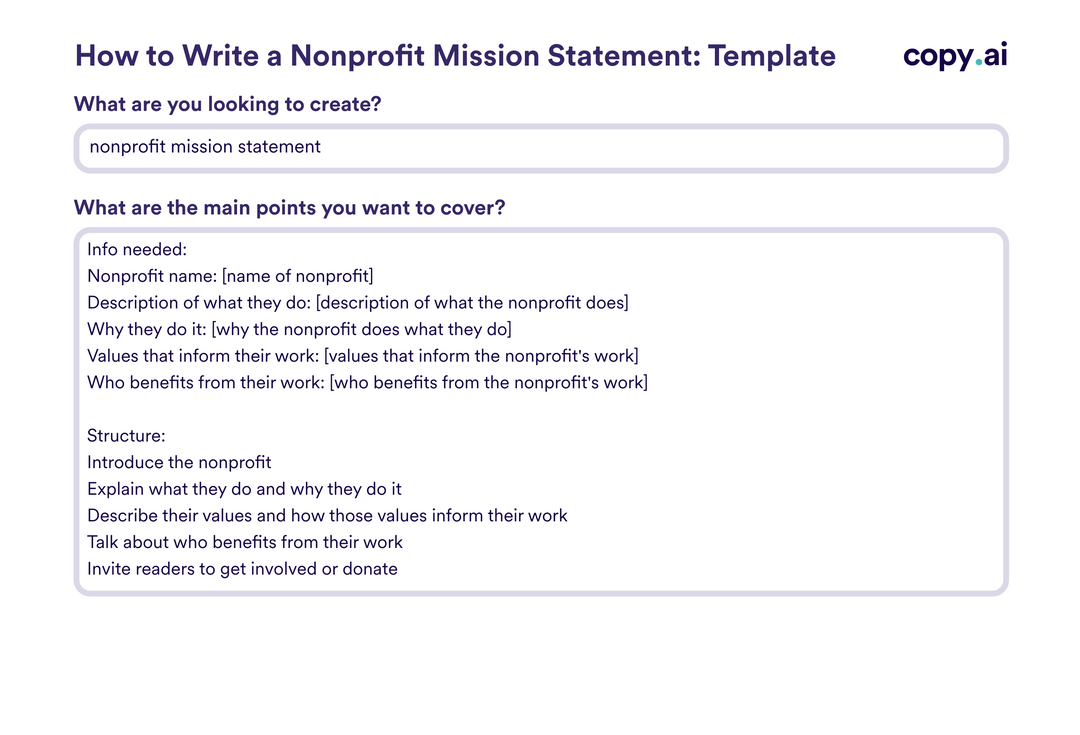 Nonprofit Mission Statement Templates: How To Write & Examples
