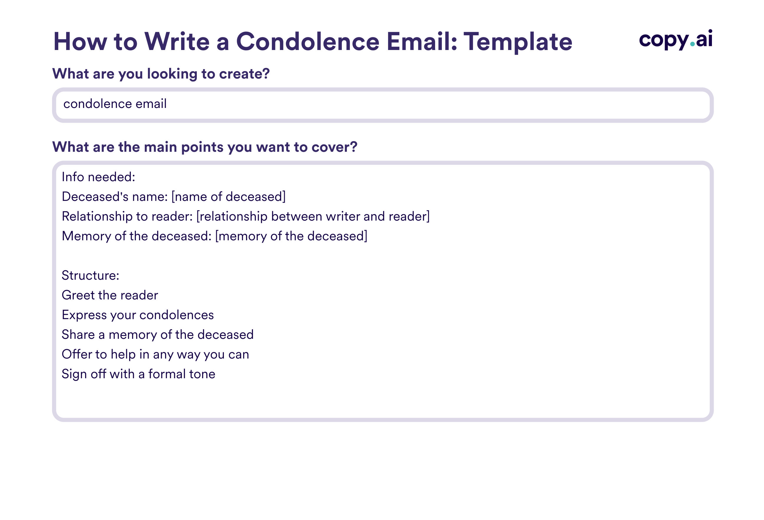 Condolence Email Templates How To Write Examples