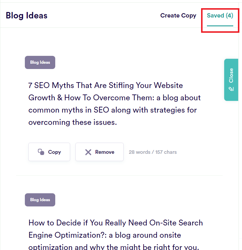 Free Content Idea Generator | Generate Content With AI