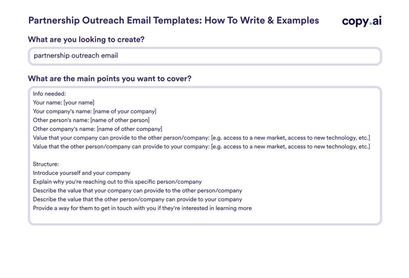 Partnership Outreach Email Templates: How To Write & Examples
