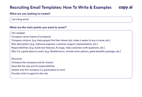 Recruiting Email Templates: How To Write & Examples