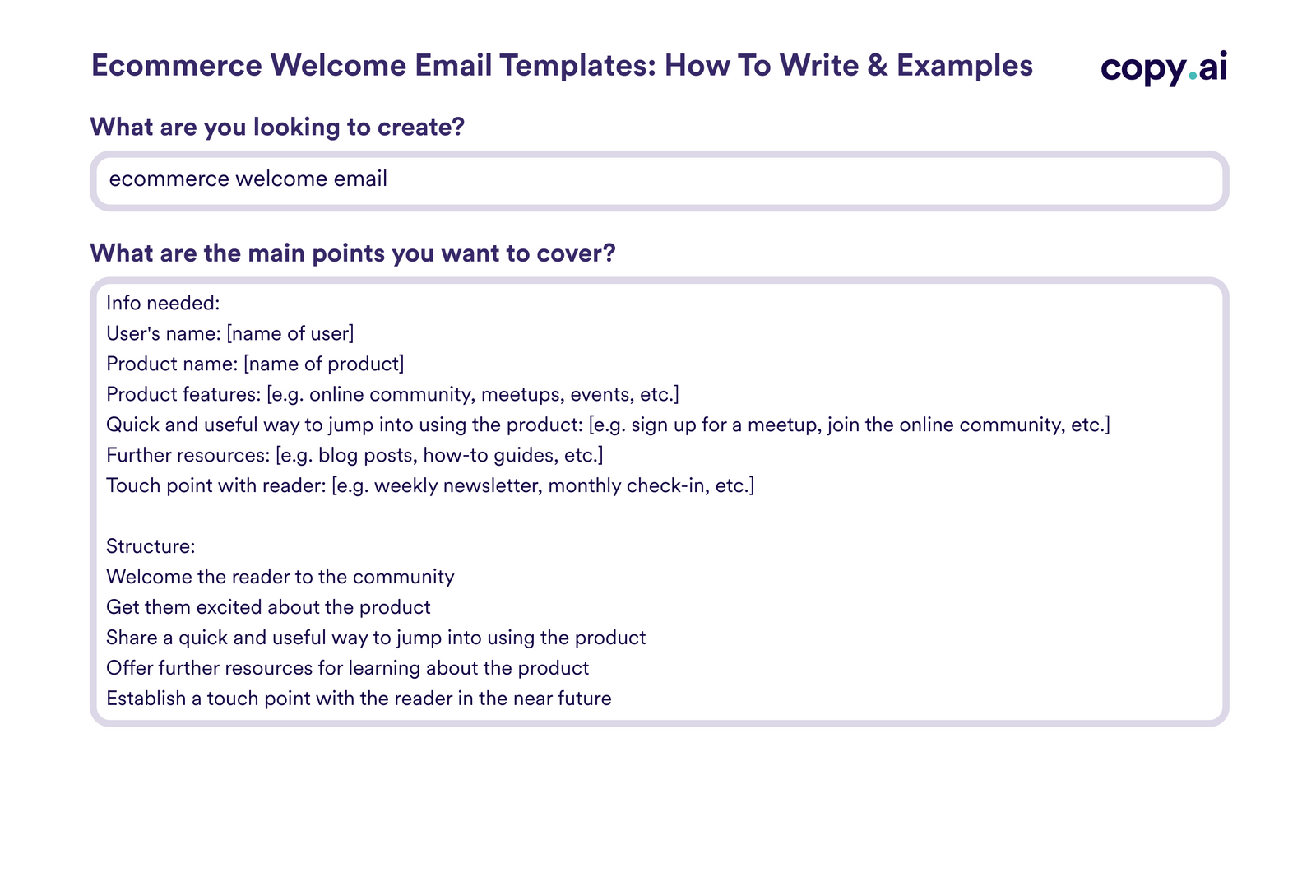 Ecommerce Welcome Email Templates: How To Write & Examples