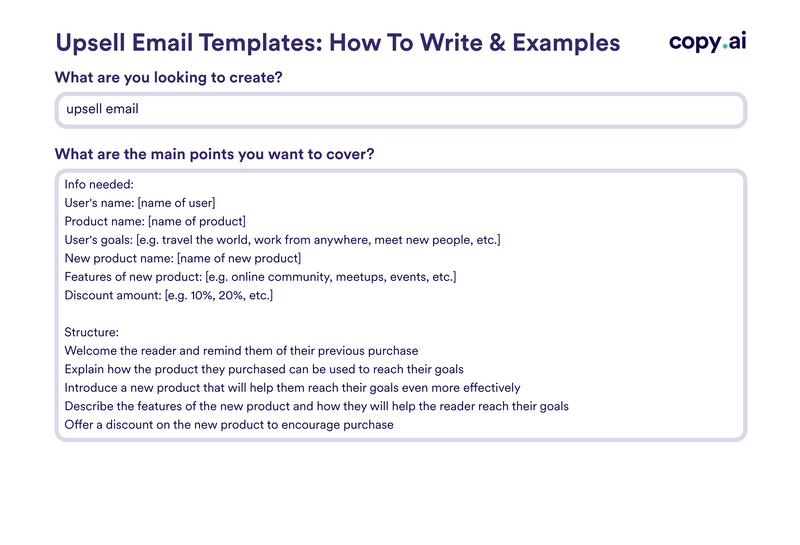 Upsell Email Templates: How To Write & Examples