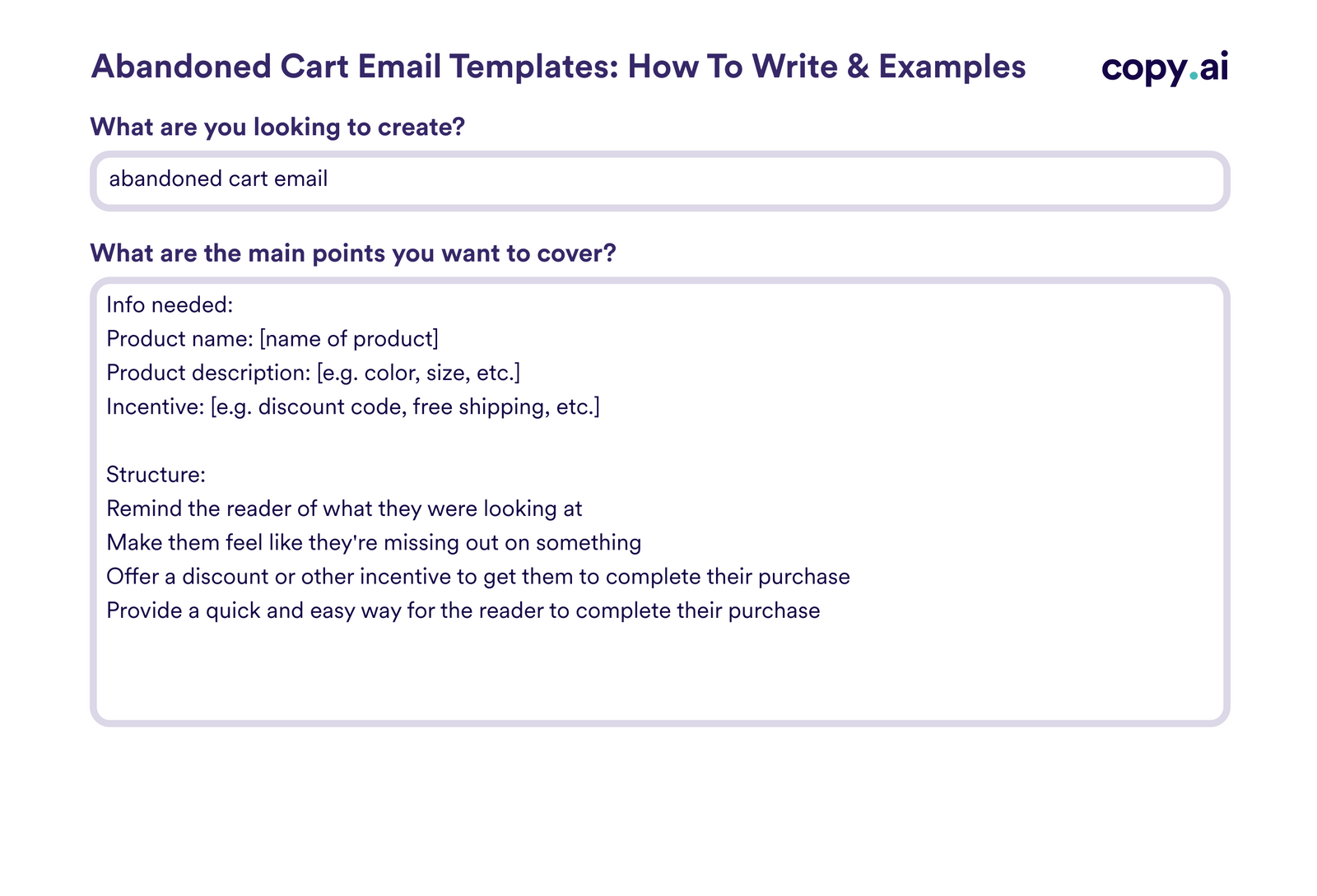 Abandoned Cart Email Templates: How To Write & Examples