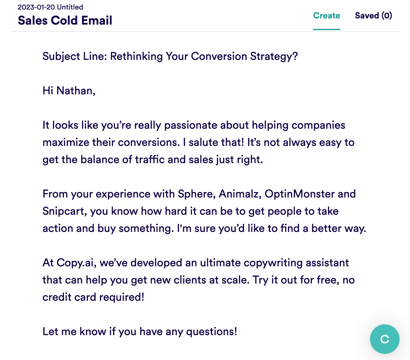 11 Sales Automation Tools (+ How to Use AI Sales Automation) | Copy.ai
