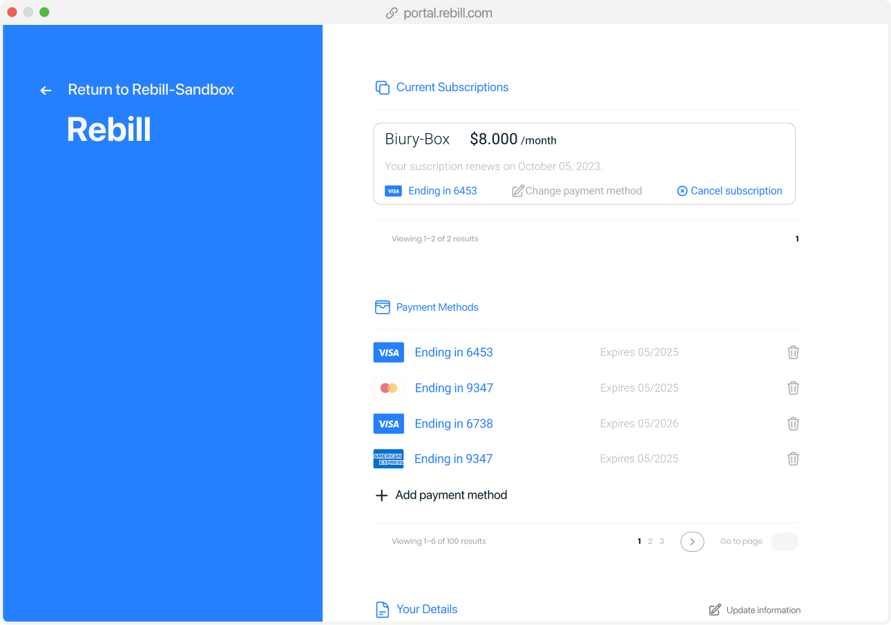 Rebill Platform - Your Ultimate Payments Stack