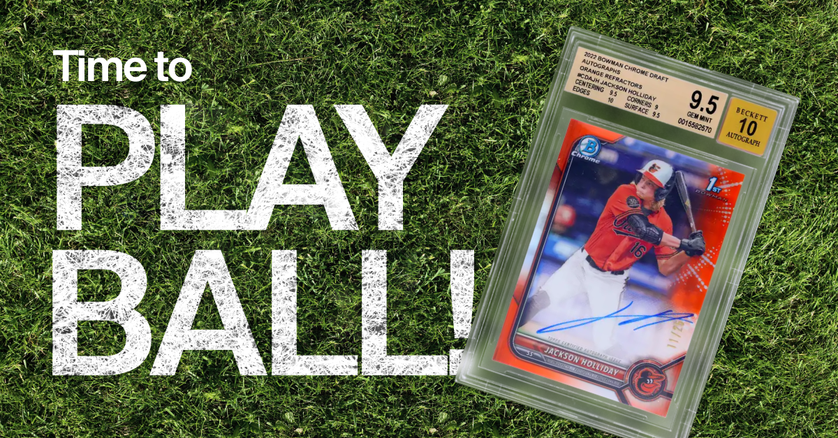 Liquid Auctions Play Ball Promo on any baseball card