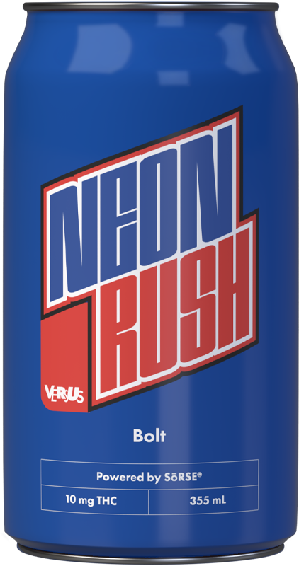 Versus Cannabis | Neon Rush Bolt Soft Drink