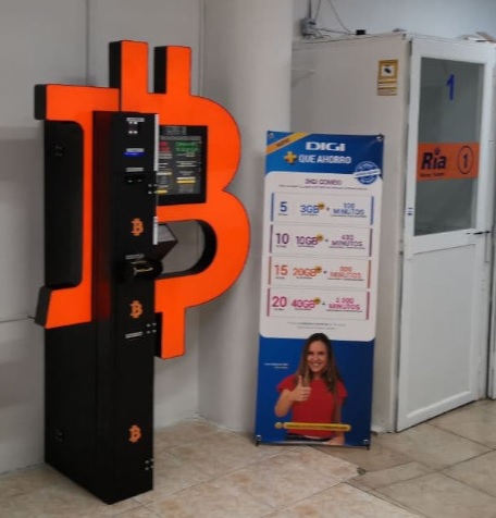 List of all Bitcoin ATMs in Spain