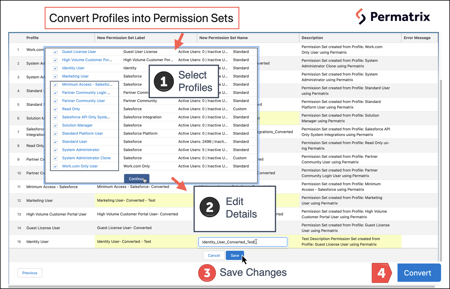 Convert Multiple Profiles to Permission Sets. Now, there’s a quick and easy way.