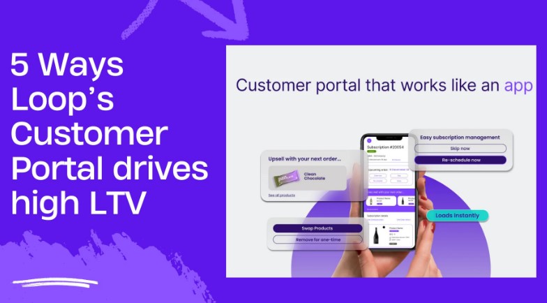 5 Ways Loop’s Customer Portal (for subscriptions) can drive high LTV