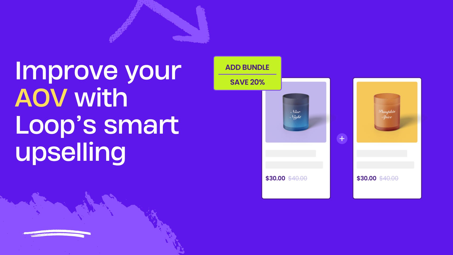 Improve your AOV with Loop’s smart upselling
