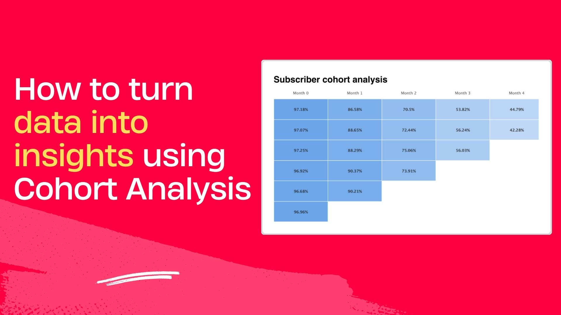 How to Use Cohort Analysis for D2C Subscriptions Growth (2024)