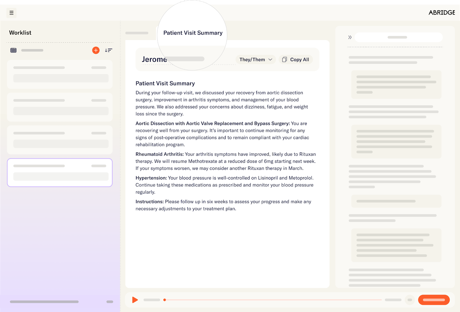 Patient Visit Summaries—Now Generated in Real-Time