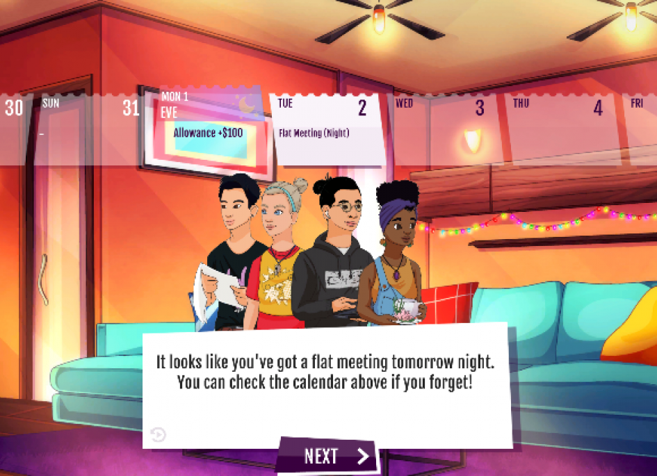 Stand Tall money game