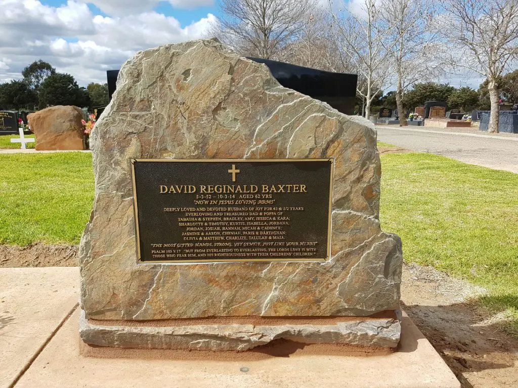 Plaque Memorials, SA | Ken Slater Memorials