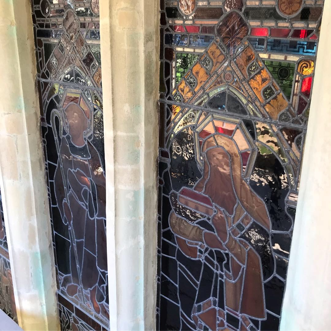 Stained Glass Windows Repair – Hospital of St. Cross Church ...