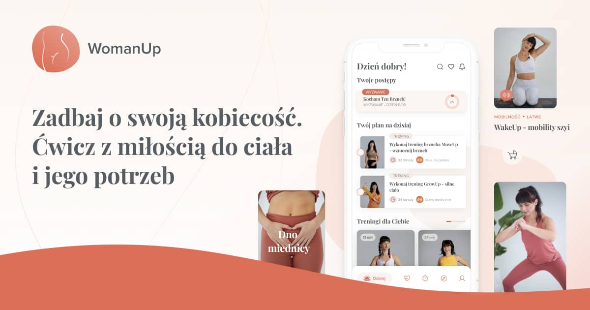 WomanUp od Pani Fizjotrener • Z miłości do kobiecości