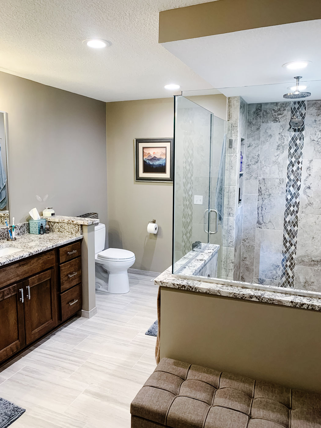 Master Bath Remodel - T&E Construction