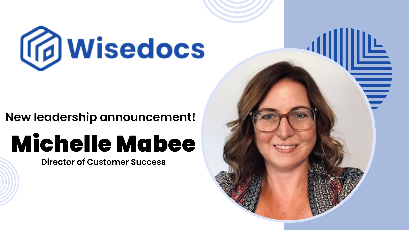 Wisedocs • Blog: Wisedocs hires Michelle Mabee to accelerate Wisedocs ...