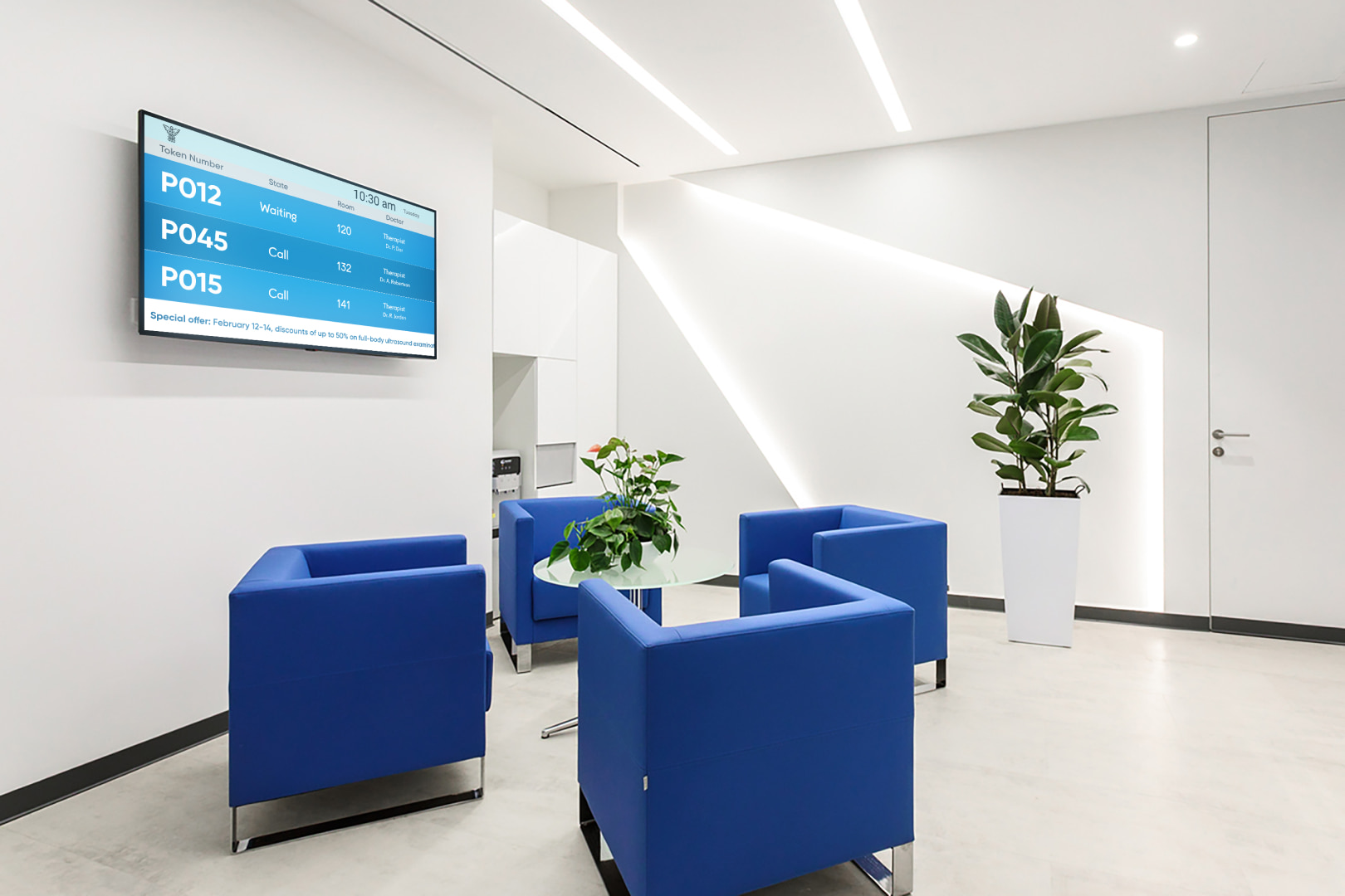 Real-time wait times and queue management | DISPL