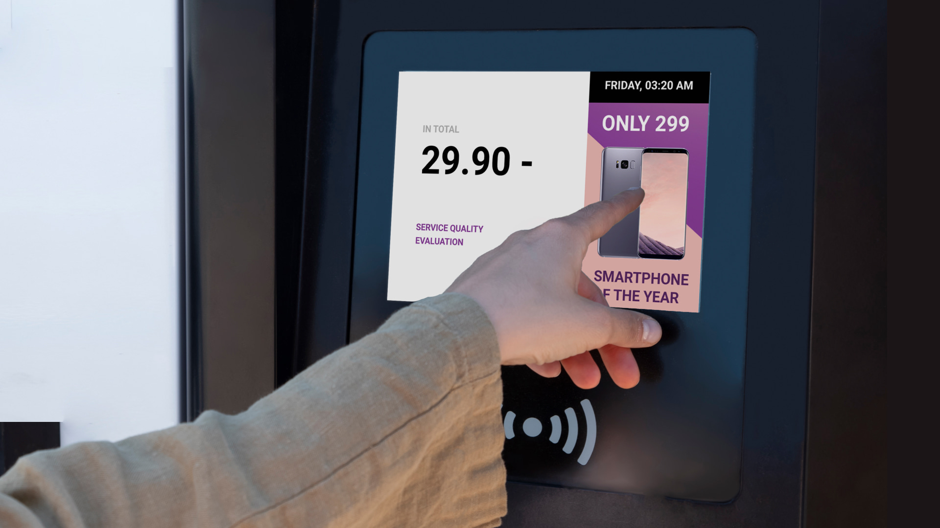Self-checkout screens | DISPL