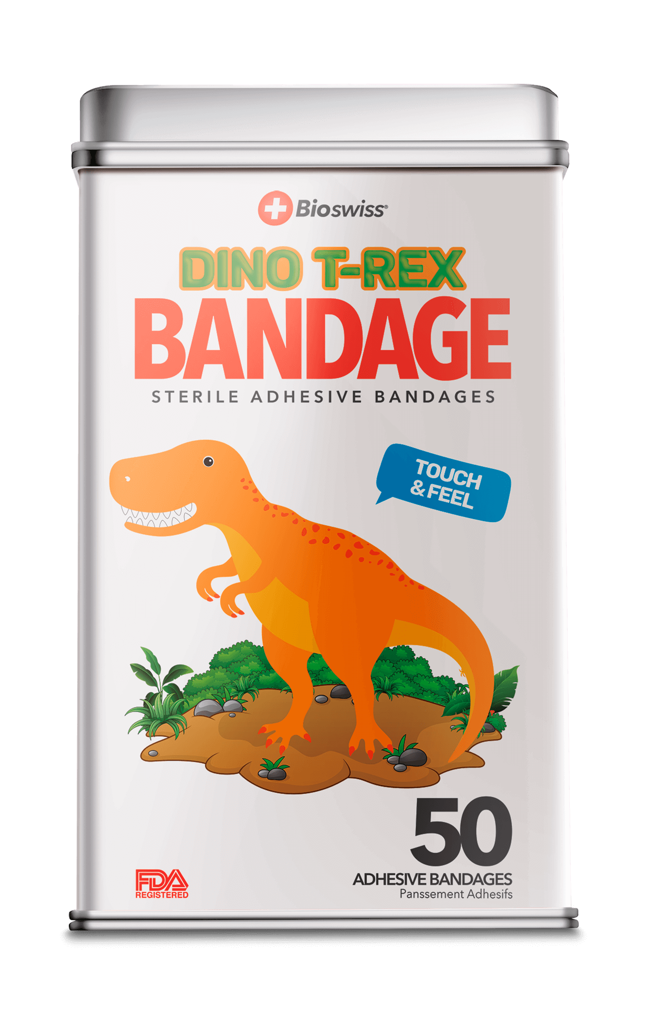 Dino T-REX Shaped Bandages