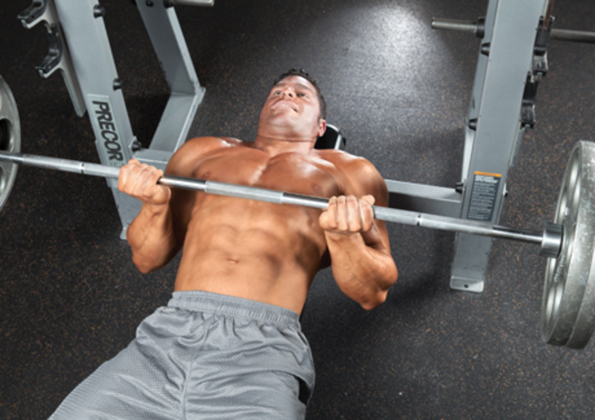 Build Your Chest with Reverse-Grip Bench Press and Workout | American Grit